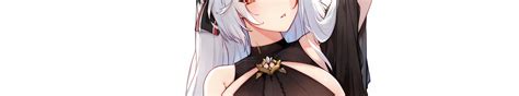 Скачать обои girl sexy cleavage blouse long hair boobs anime