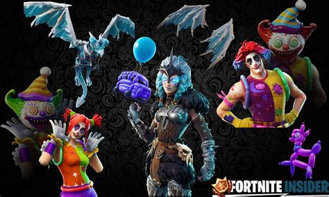 Names Rarities Of Fortnite Leaked Skins Cosmetics Found In The V5