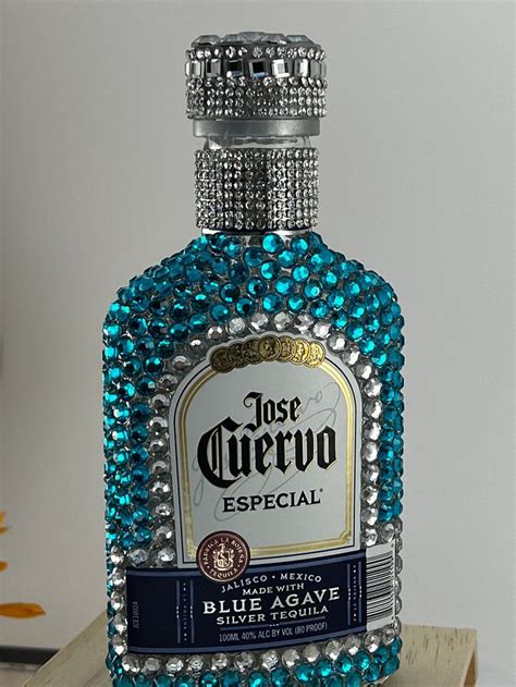 Bedazzled Jose Tequila Glass Bottle Decanter 100ml Bling Crystal