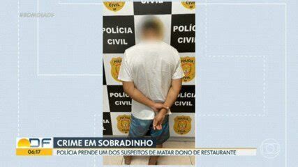 Polícia prende um suspeito de matar dono de restaurante na Asa Norte