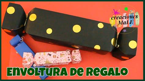 ENVOLTURA DE REGALO EN FORMA DE DULCE DIY YouTube