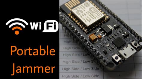 Wifi Jammer Using Nodemcu Esp8266 Module Illegal YouTube