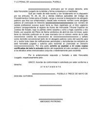 Arriba 42 Imagen Modelo De Escrito Para Revocar Abogado Abzlocal Mx