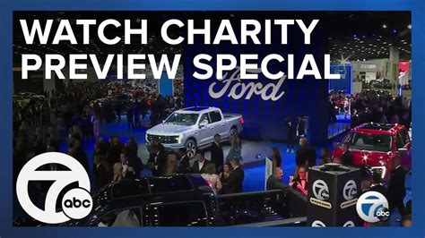 Detroit Auto Show Charity Preview Youtube