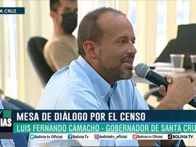 Camacho y cívicos cruceños rompen diálogo ratifican postura de Censo