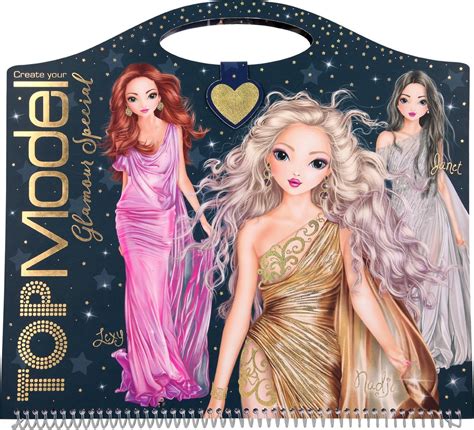 Depesche TOPModel Create Your Glamour Special Kleurboek Bol
