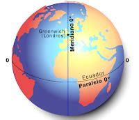 BLOG DE GEOGRAFÍA Profesor Pedro Oña 3º ESO LONGITUD Y LATITUD