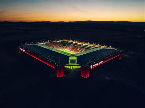 Luftbilder MEWA Arena Mario Andreya Fotografie Fotograf für