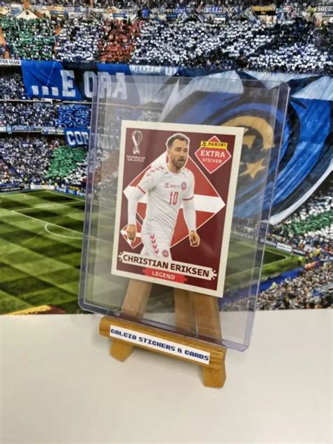 PANINI FIFA WORLD Cup Qatar 2022 Christian Eriksen Denmark Legend Extra