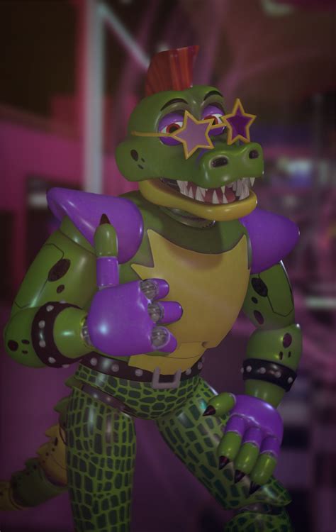 MikuMikuDance MMD Monty FNAF Security Breach By AngelinaSchmidt On