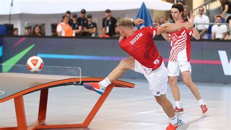 Teqball Piękne chwile reprezentantów Polski Adrian Duszak o swoim