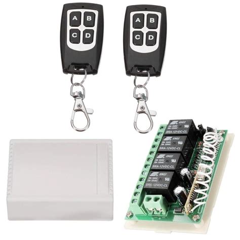 Bezprzewodowy pilot zdalnego sterowania Przełącznik RF 433 MHz DC 12V