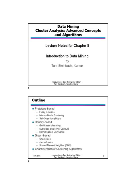 chap8 advanced cluster analysis pdf cluster analysis eigenvalues and eigenvectors