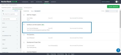 creating front end back end or full stack questions hackerrank support center