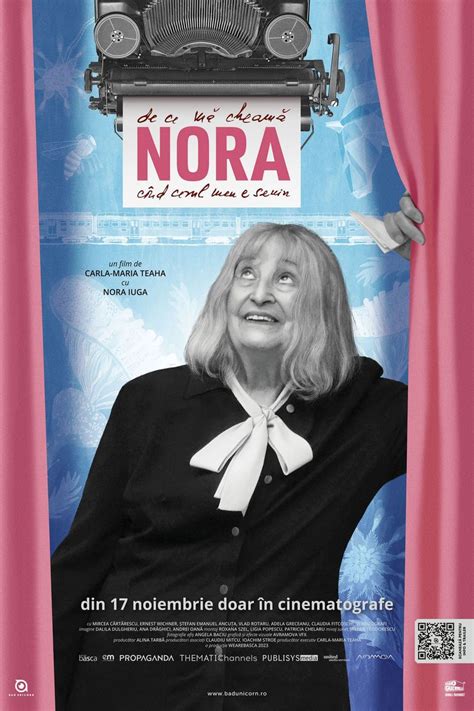 De ce mă cheamă Nora când cerul meu e senin Cinema Victoria