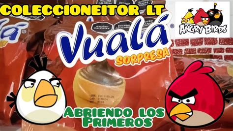 Abriendo Vualás sorpresa de Angry birds vualasorpresa YouTube