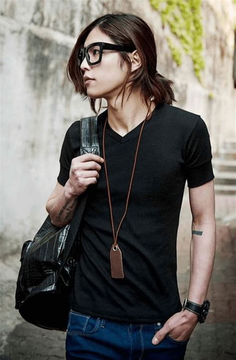 Asian Men With Ponytail Long Hair Long Hair Styles Men Asian Men