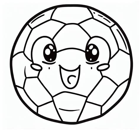 Desenhos De Bola De Futebol Para Colorir Pintar E Imprimir
