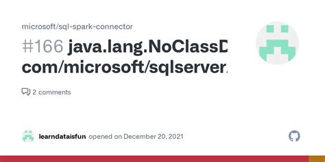 Java Lang NoClassDefFoundError Microsoft Sqlserver Jdbc