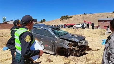 Accidente De Tr Nsito En La Carretera Asillo A San Ant N Dej Una