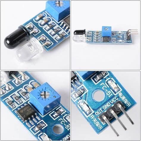 SENSOR FC 51 DETECTOR OBSTACULOS POR INFRARROJOS PARA ARDUINO