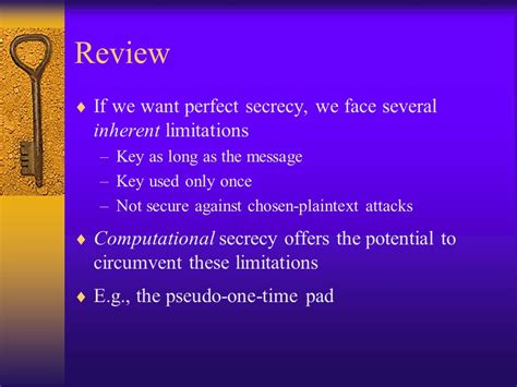 CMSC 414 Computer And Network Security Lecture 4 Jonathan Katz Ppt