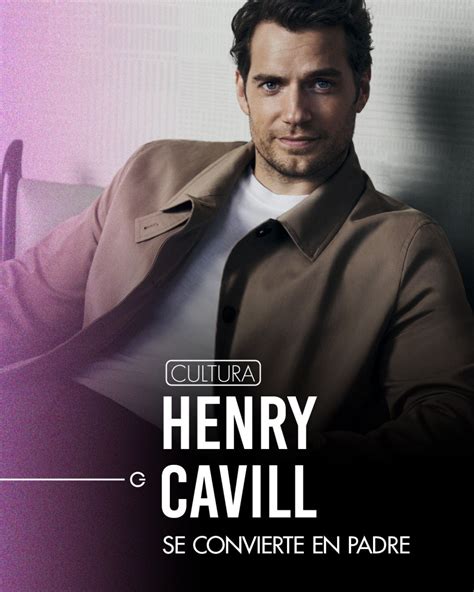 Bebé en camino Henry Cavill será papá por primera vez junto a su