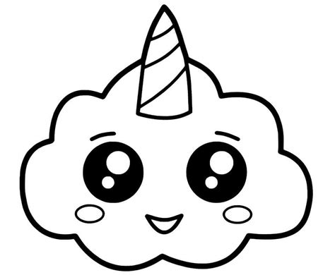Nuvem Muito Bonita Para Colorir Imprimir E Desenhar Colorir Me
