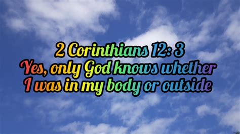 The Apostle Paul Caught Up To The Third Heaven See Description