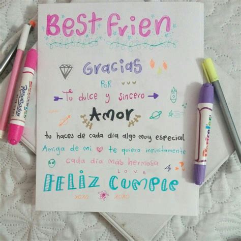 Lista 103 Foto Carta De Cumpleaños Para Una Amiga Que Esta Lejos Cena