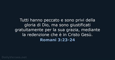 8 Giugno 2022 Versetto Della Bibbia Del Giorno NR06 Romani 3 23