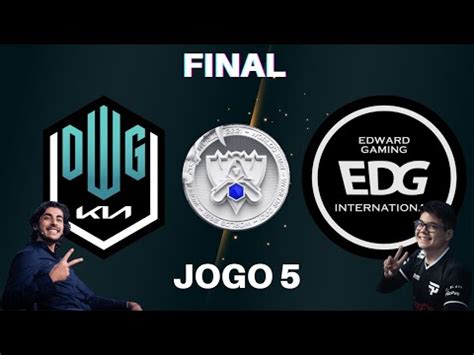 Baianalista DWG KIA Vs EDward Gaming Jogo 5 Final Mundial 2021