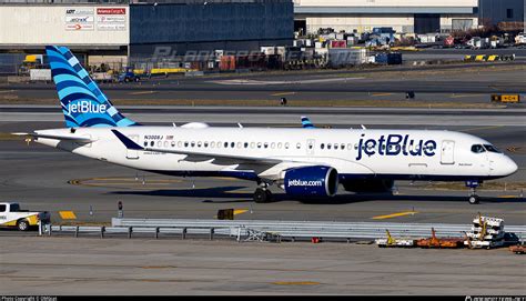 N3008J JetBlue Airways Airbus A220 300 BD 500 1A11 Photo By OMGcat