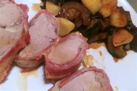 Recette De Filet Mignon De Porc Au Lard Fum Et Manchego