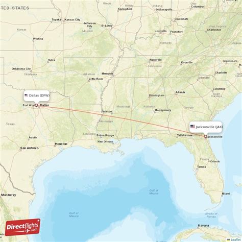 Direct Flights From Dallas To Jacksonville DFW To JAX Non Stop