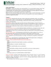 1 Active Learning Guide Foundational Concepts In Mental Health Theory