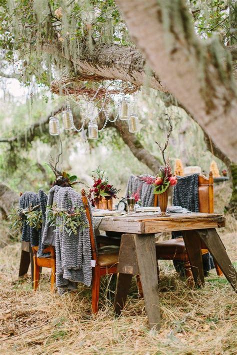 30 Woodland Wedding Table Décor Ideas Deer Pearl Flowers