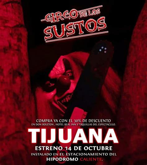 El Circo De Los Sustos Tijuana 2022 Varios Eventos Tijuana Elfest Mx