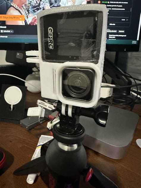 STL File GEPRC Naked Camera Gopro 11 With Gopro Mount 3D Printer