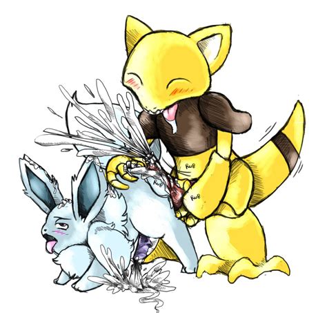 Rule 34 Abra Blue Fur Blush Buttjob Closed Eyes Cum Cumshot Eevee Erection Excessive Cum Fur