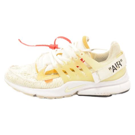 NIKE ナイキOFF WHITE THE 10 AIR PRESTO AA3830 100 オフホワイト ザテン エアプレスト ロー