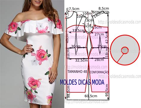 Vestido Babado Nos Ombros