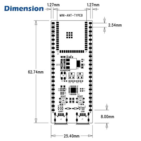 placa desarrollo espressif esp32 s3 devkitc 1 n8r8 esp32 s3 wroom 1 8mb ⋆ starware