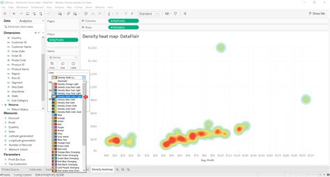How To Create Heat Map In Tableau