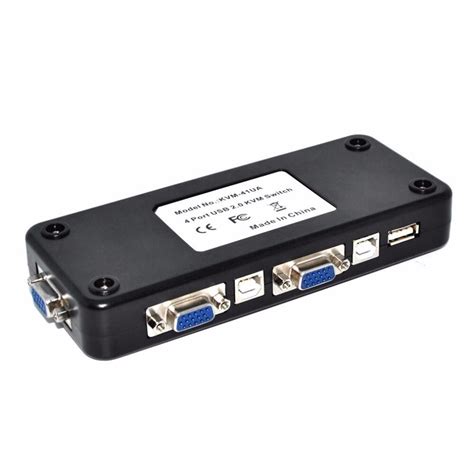4 Port Usb 2 0 Kvm Vga Svga Switch Box Adapter Ver Grandado