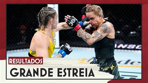 INCRÍVEL Tainara Lisboa estreia no UFC e surpreende em luta contra
