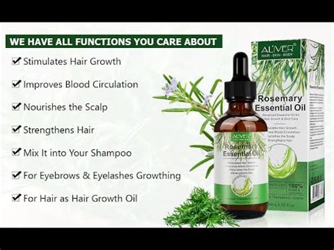 Aliver Rosemary Essential Oil YouTube
