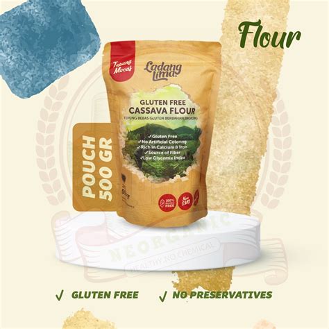 Jual Ladang Lima All Purpose Cassava Flour Tepung Serbaguna 500gr