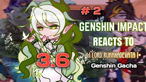 Genshin Impact React To Gacha Life Club Traveler Lumine Aether
