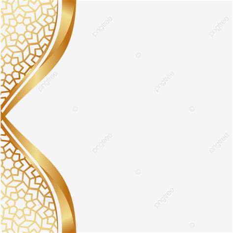 Golden Islamic Frame Islamic Ornaments Frames Pattern PNG